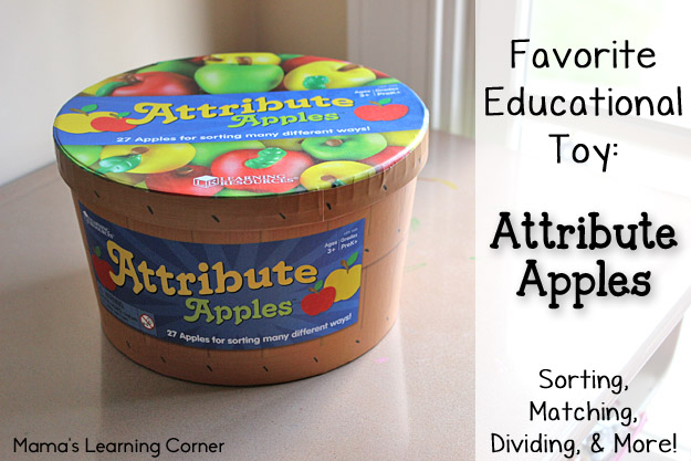 Attribute Apples: Favorite Educational Toy - Mamas Learning Corner