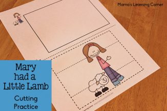 Mary Had a Little Lamb Printable Activities - Mamas Learning Corner