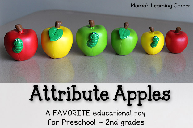Attribute Apples: Favorite Educational Toy - Mamas Learning Corner