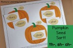 Pumpkin Worksheets for Kindergarten and First Grade - Mamas Learning Corner