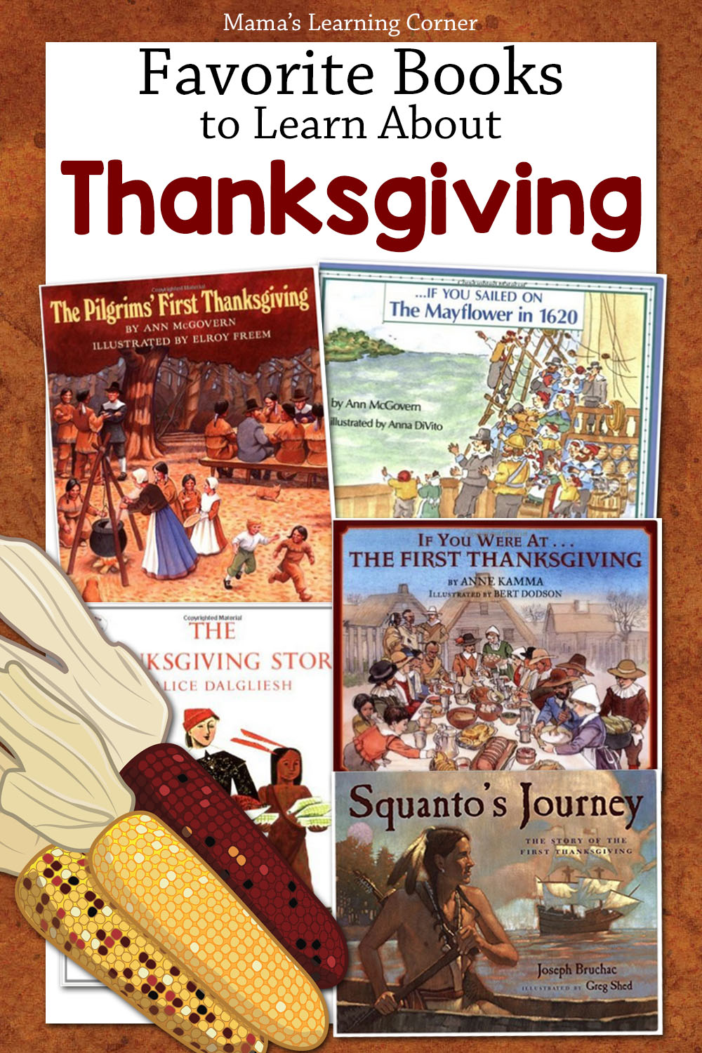 Our Favorite Books About Thanksgiving - Mamas Learning Corner