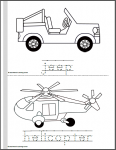 Transportation Coloring Pages - Mamas Learning Corner