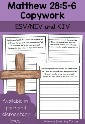 Big List of Christian Easter Worksheets and Printable Hands-On ...