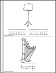 Orchestra Coloring Pages - Mamas Learning Corner