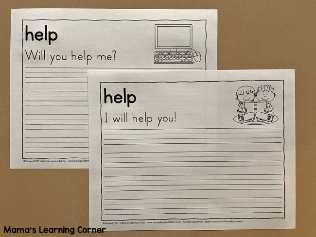 Handwriting Worksheets for Kids: Pre-Primer Dolch Words! - Mamas ...