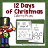 12 Days of Christmas Coloring Pages - Mamas Learning Corner