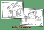 Color By Number Worksheets: December! - Mamas Learning Corner