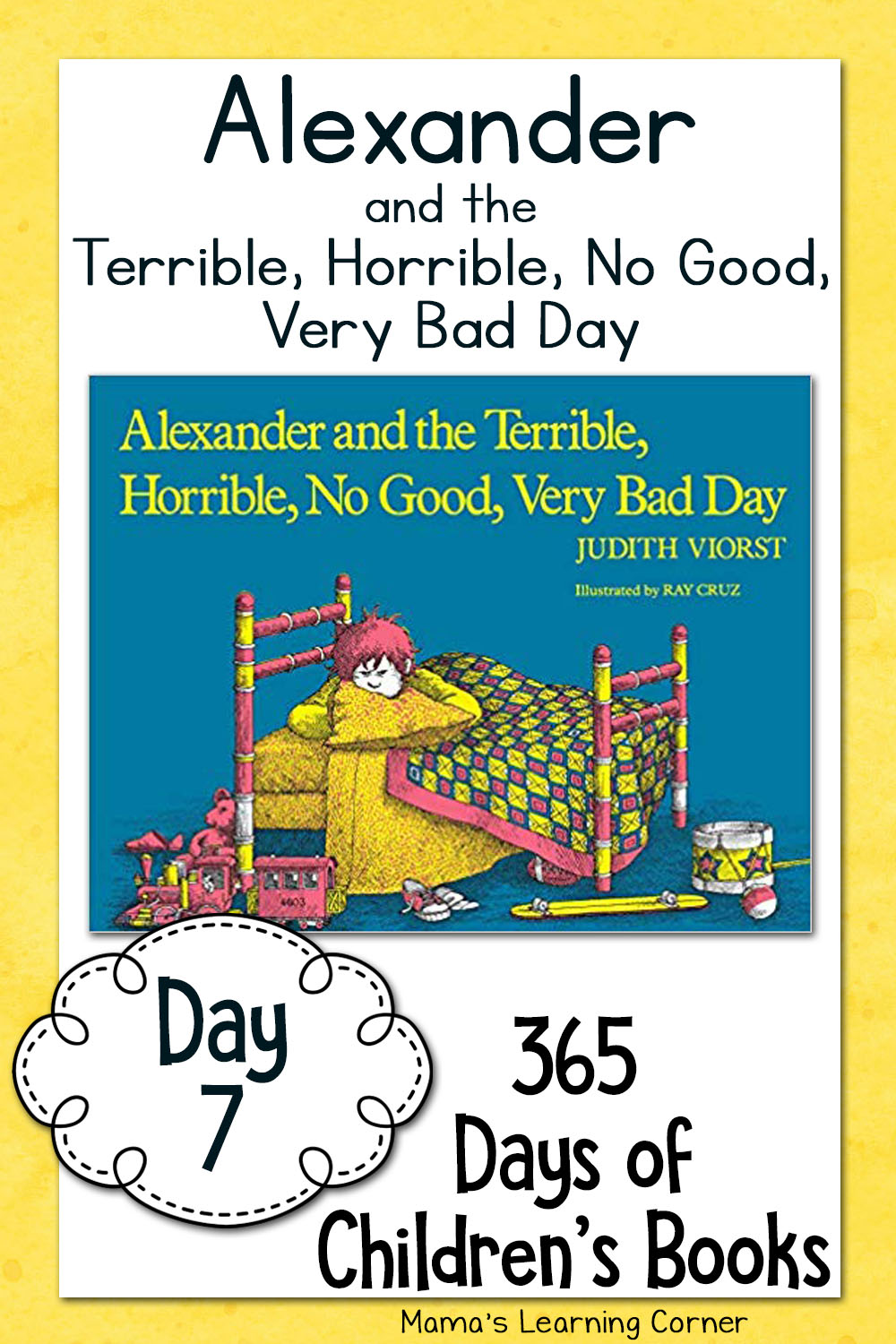 Alexander the no good terrible horrible book - backbda