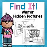 Snowman Hidden Pictures Printables - Mamas Learning Corner