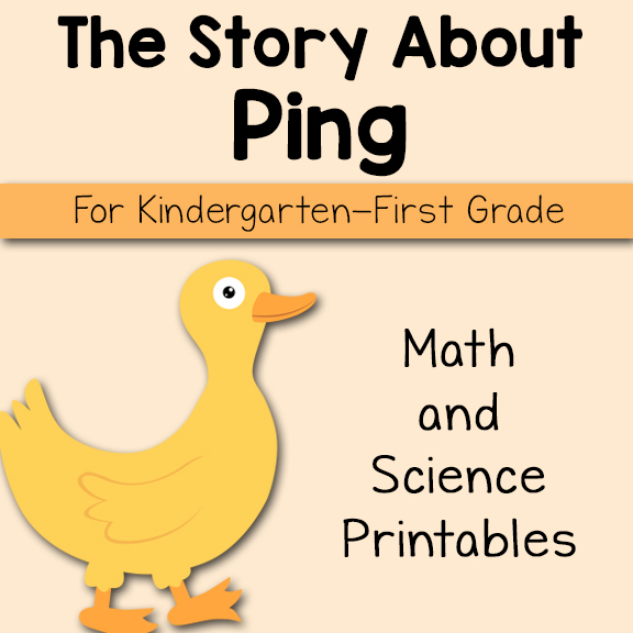 The Story About Ping Printables - Mamas Learning Corner