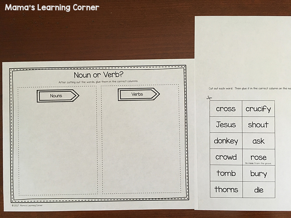 Christian Easter Worksheets for Kindergarten and First Grade - Mamas ...