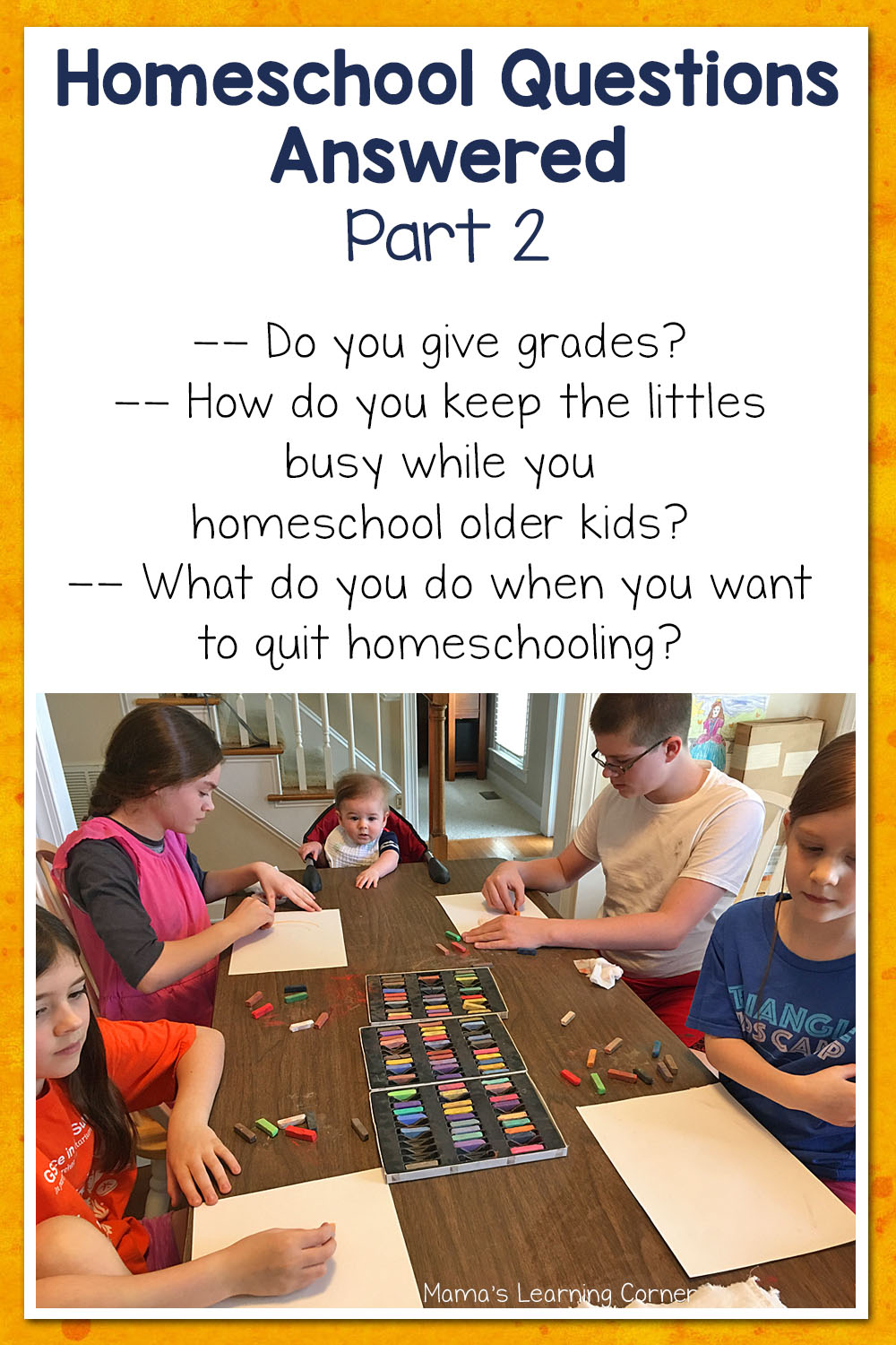 More Homeschool Questions Answered! Part 2 - Mamas Learning Corner More Homeschool Questions Answered! Part 2 - Mamas Learning Corner