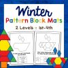 Winter Pattern Block Mats - Mamas Learning Corner