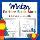 Winter Pattern Block Mats - Mamas Learning Corner