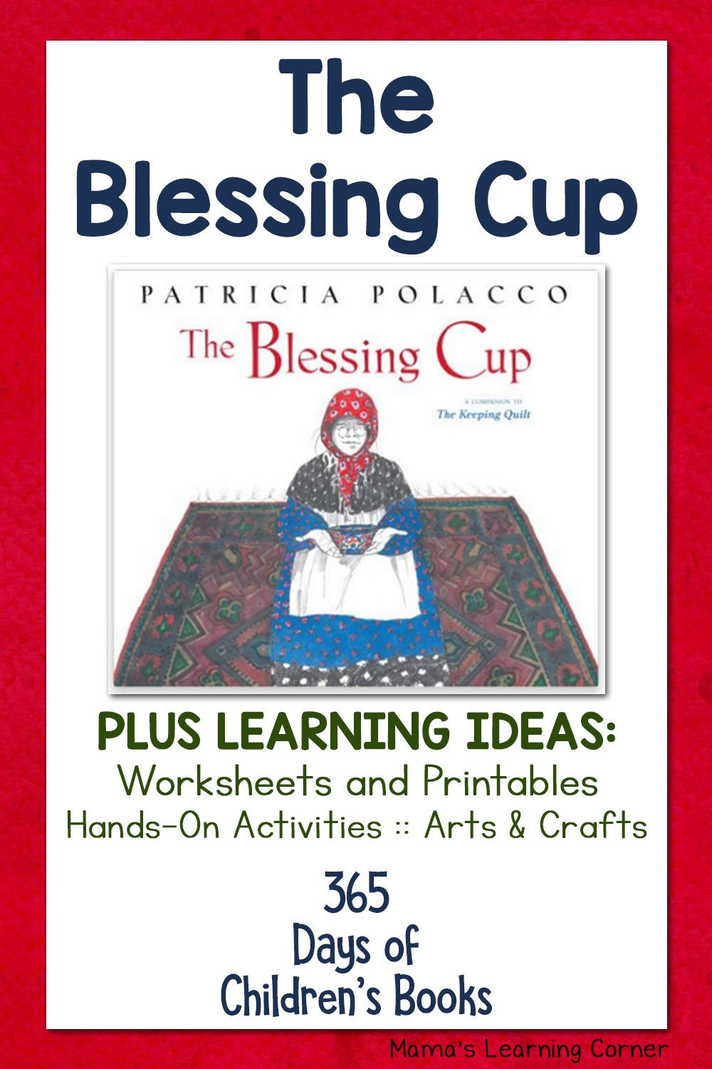 Day 2 of Children’s Books – The Blessing Cup - Mamas Learning Corner