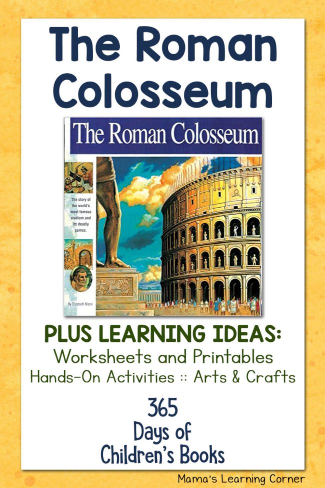 The Roman Colosseum - Children's Books Day 17 - Mamas Learning Corner