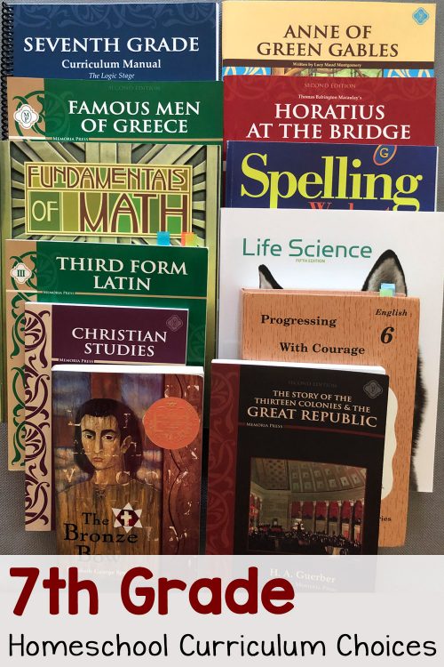 7th Grade Homeschool Curriculum Choices 2021-2022 - Mamas Learning Corner