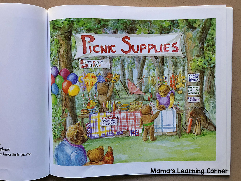 The Teddy Bears' Picnic Book with Learning Activities - Mamas Learning ...
