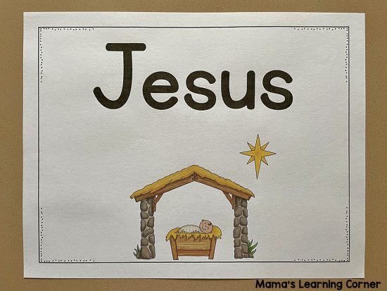Nativity Worksheets for Preschool - Mamas Learning Corner