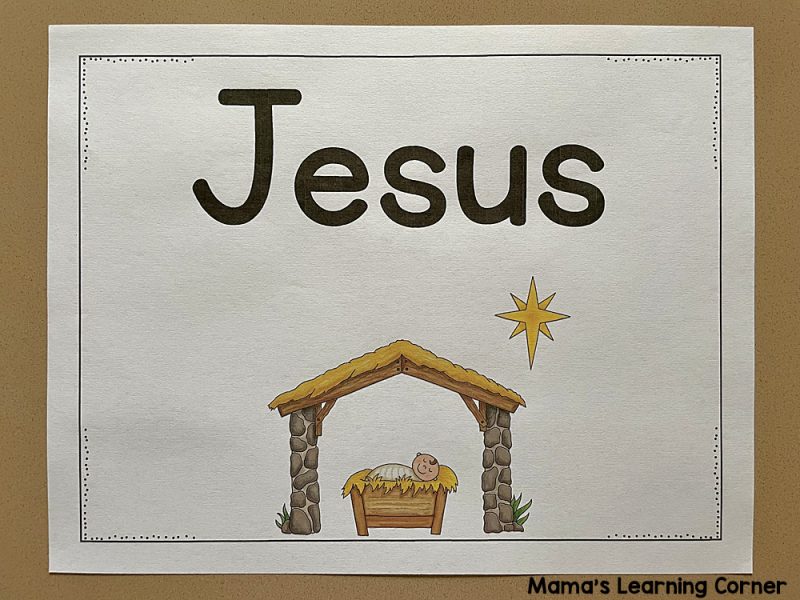 Nativity Worksheets for Preschool - Mamas Learning Corner