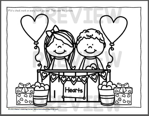 Heart Worksheets and Booklet - Mamas Learning Corner