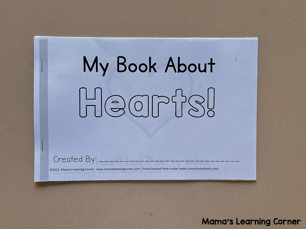 Heart Worksheets for Preschool and Kindergarten - Mamas Learning Corner