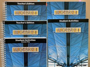 How We Use BJU Algebra 1 in Our Homeschool - Mamas Learning Corner