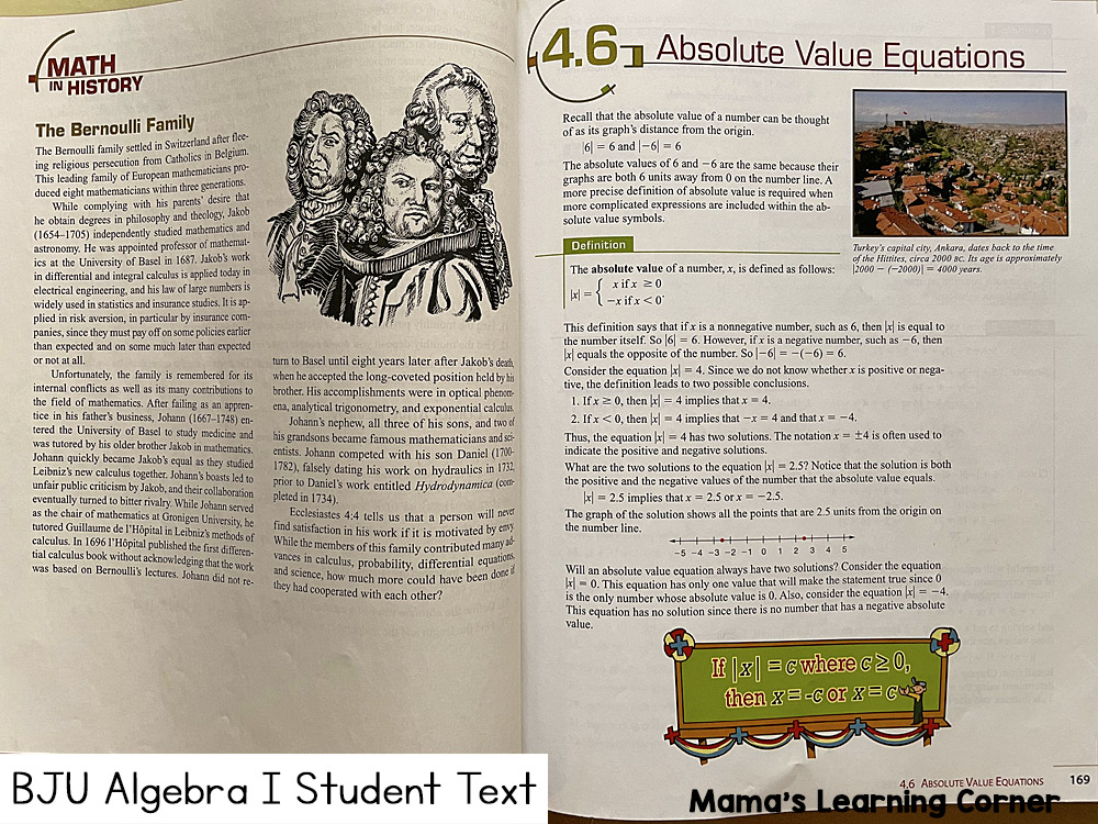 How We Use BJU Algebra 1 in Our Homeschool - Mamas Learning Corner