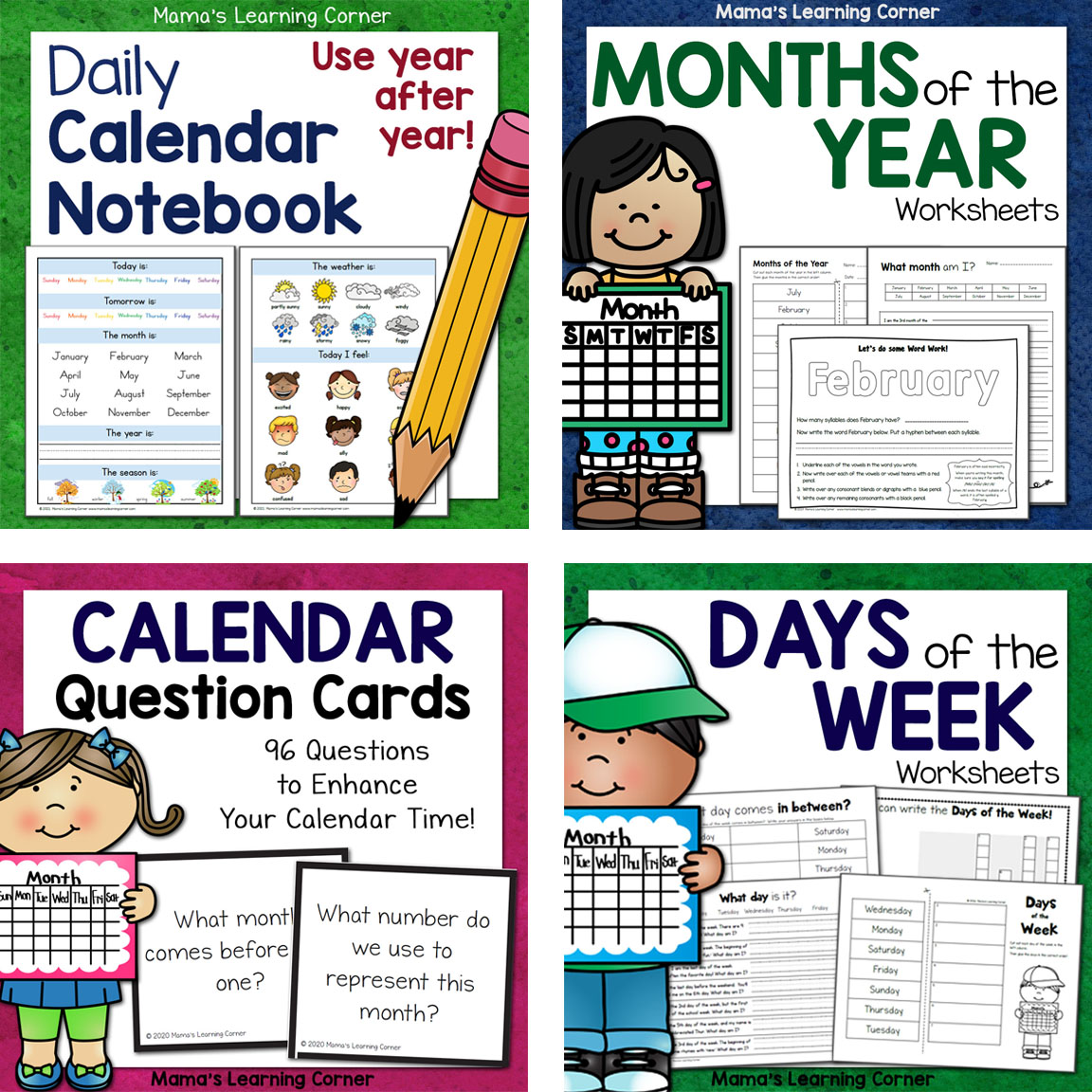 Calendar Activities Archives - Mamas Learning Corner