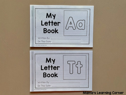 My Letter Book - Alphabet Books for A to Z - Mamas Learning Corner