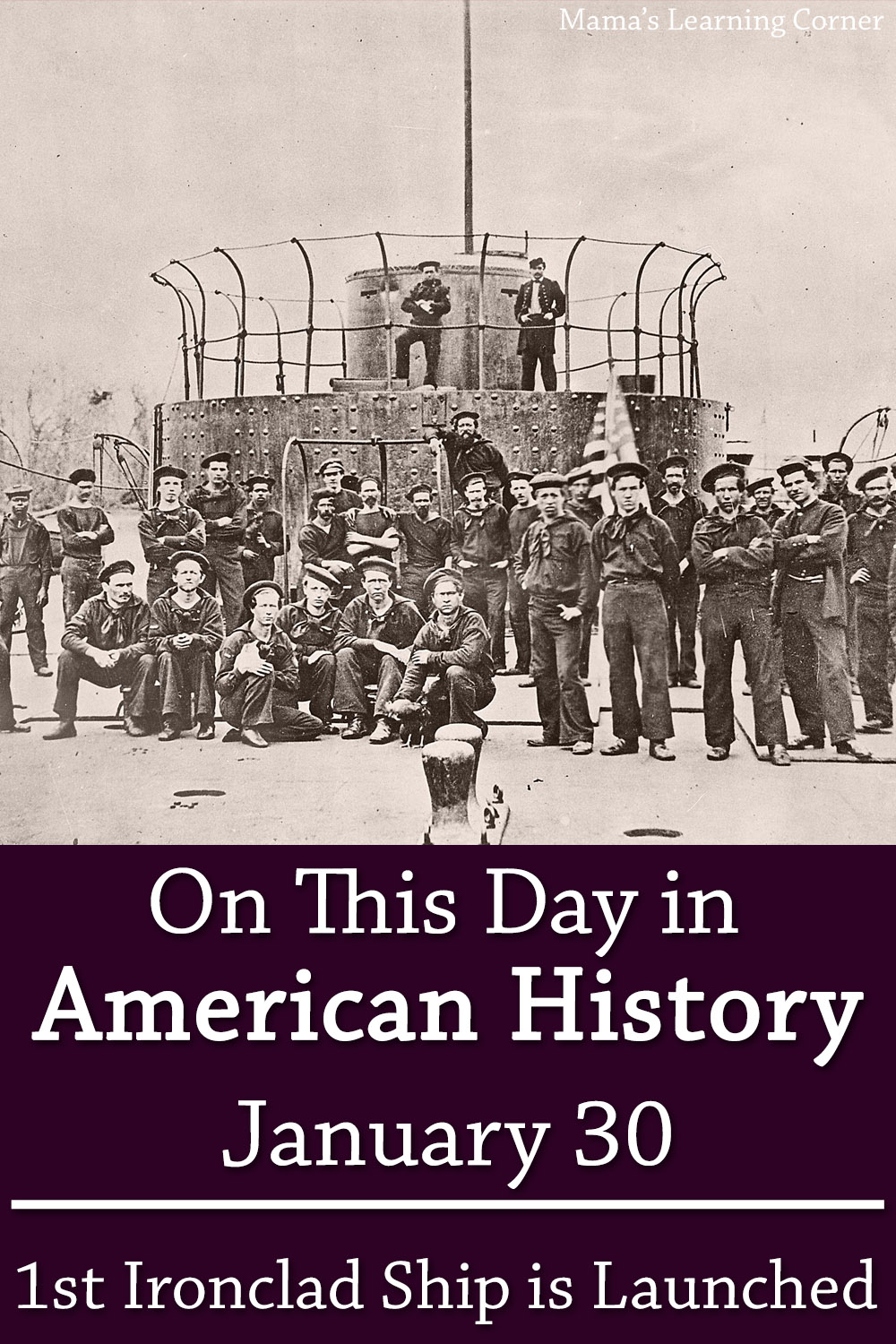 On This Day in American History: January 30 – First Ironclad Ship is ...