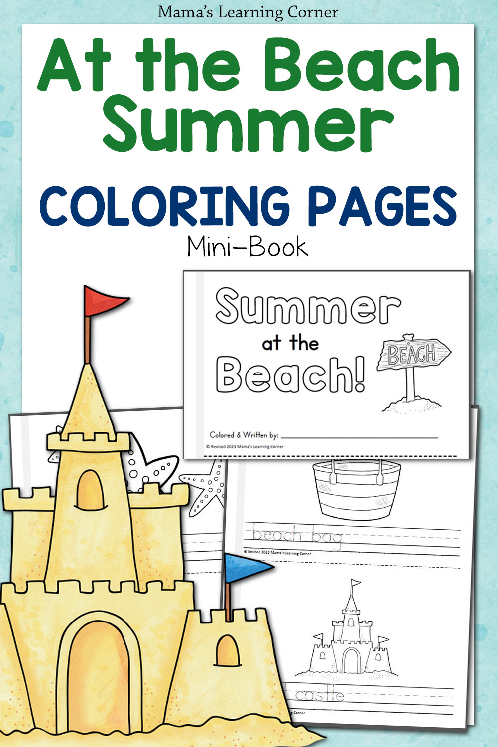 The Perfect Escape: Coloring Pages of a Beach