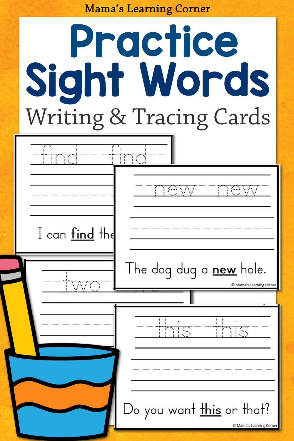 Worksheets For Kindergarten Sight Words Sight Words Practice