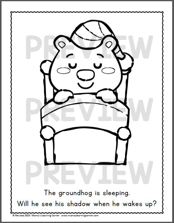 Groundhog Day Worksheets and Activities - Mamas Learning Corner