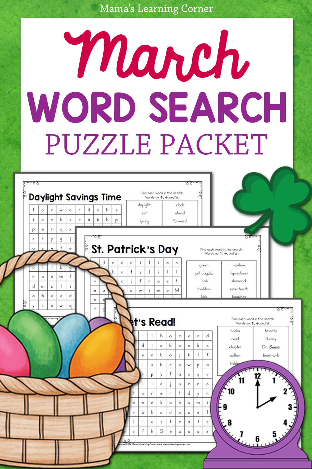 Word Puzzle Worksheets 5th Grade Games & Puzzles Word Puzzles