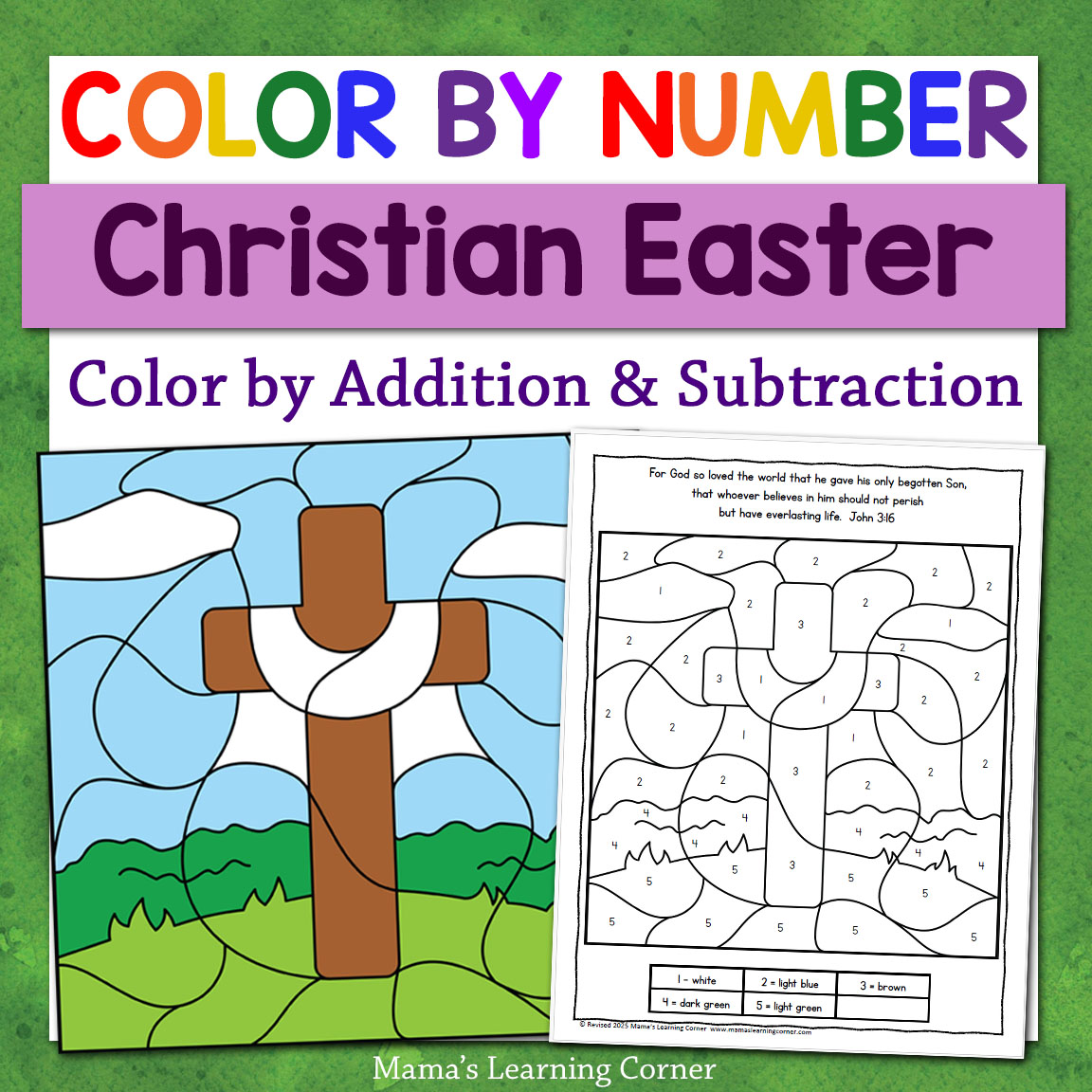 Religious Math Worksheets